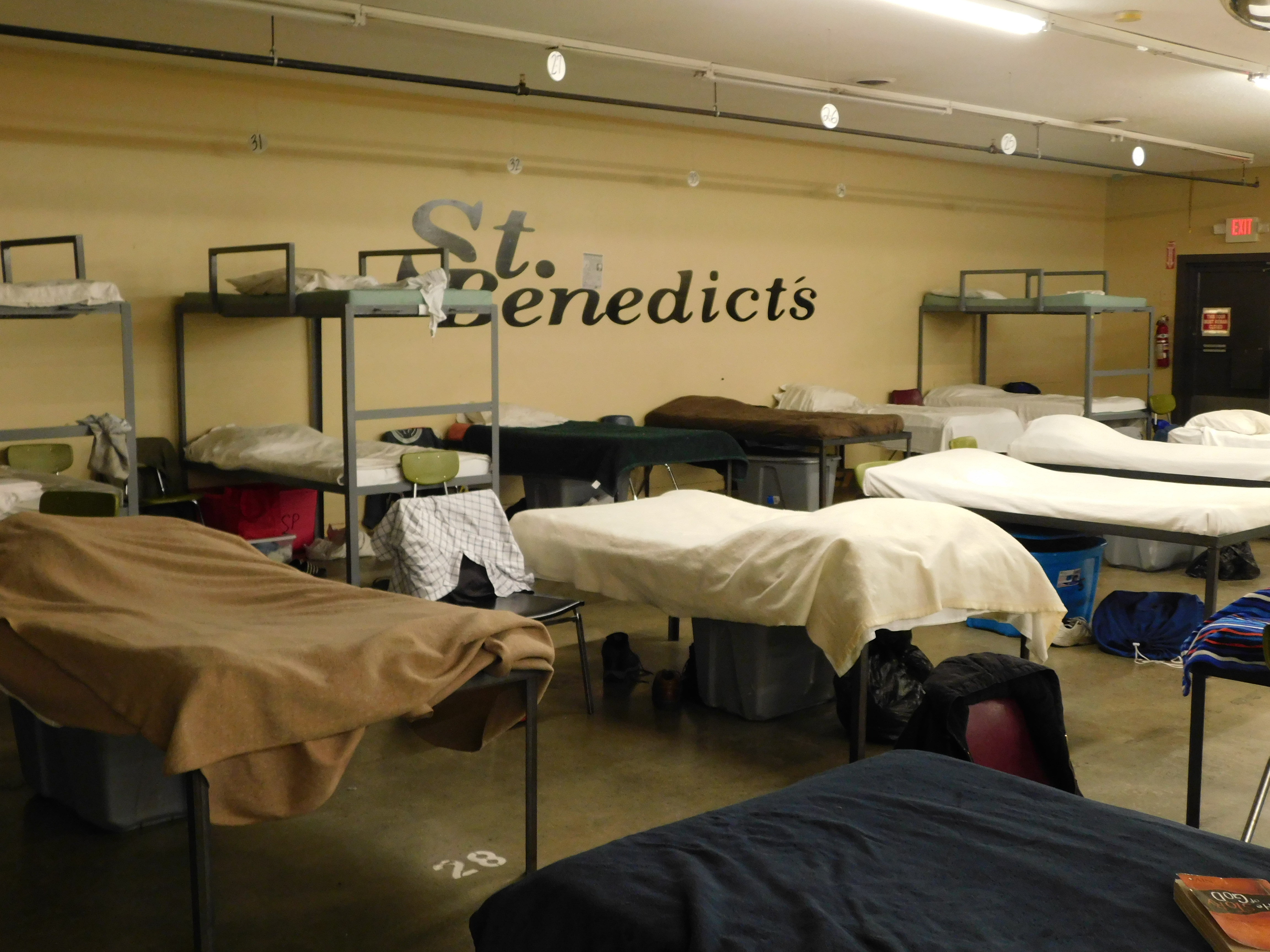 Sponsor a bed – St. Benedict's Homeless Shelter